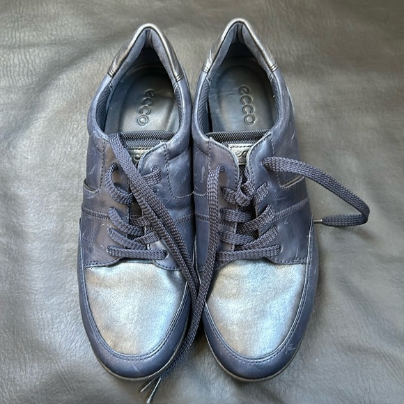 Ecco | Shoes | Brand New Ecco Navy Blue Walking Shoes | Poshmark